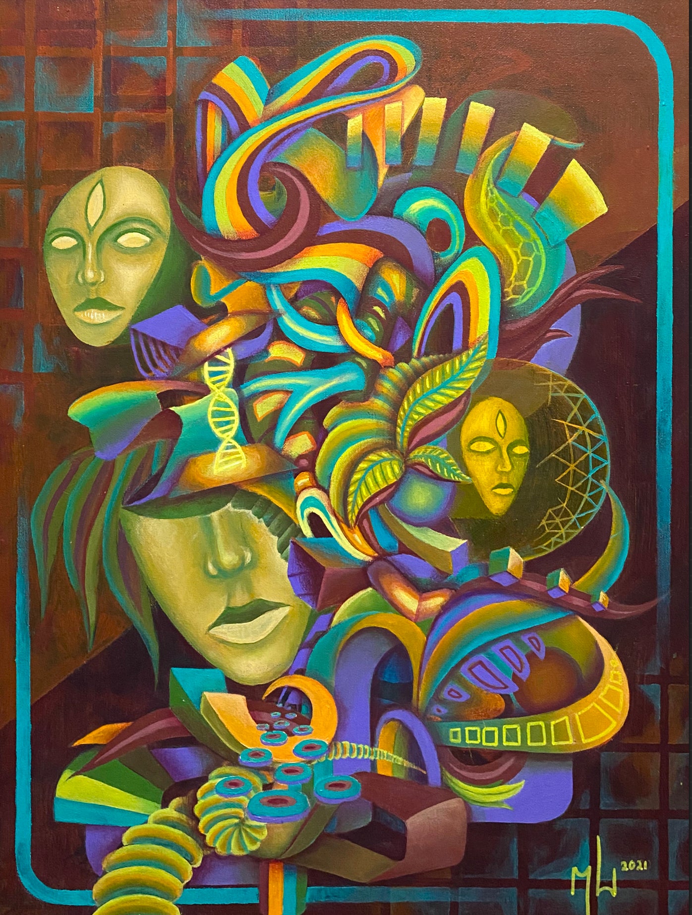 Broken Identity 2021 – Art of Morgan Cohen