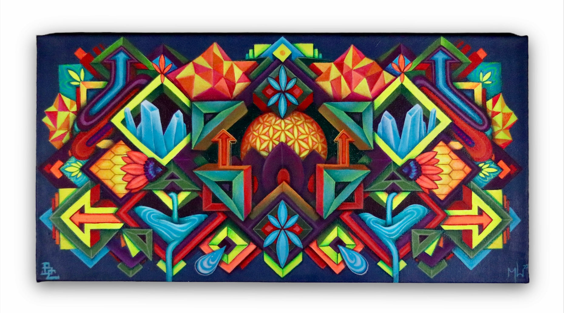 Seed of Symmetry collab with Brian Cohen 2019-2022 – Art of Morgan Cohen